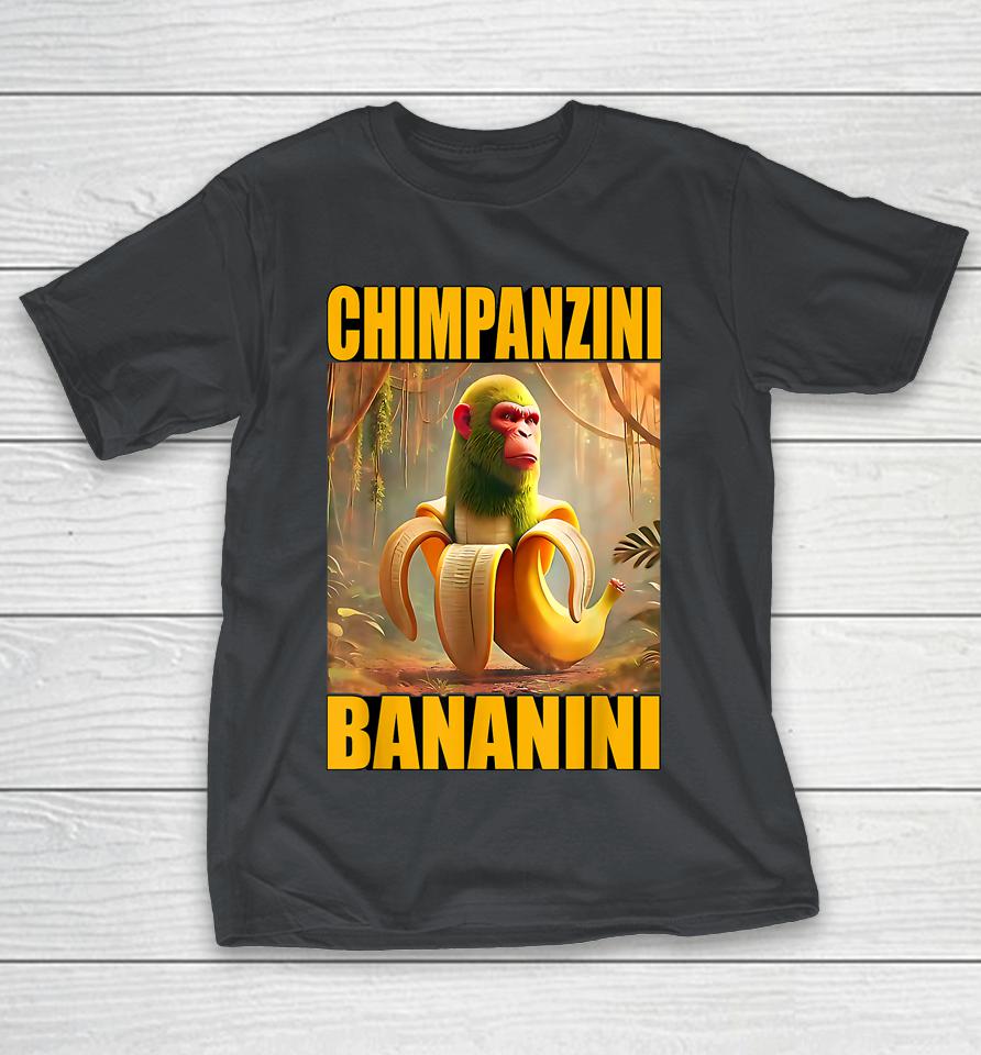 Chimpanzini Bananini Italian Brainrot Meme Shirts | WoopyTee