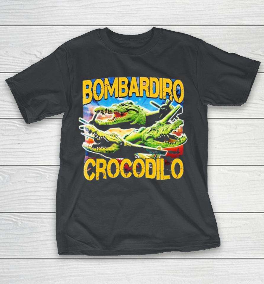 Official Bombardiro Crocodilo Italian Brandnot Crocodile Planes Jets ...