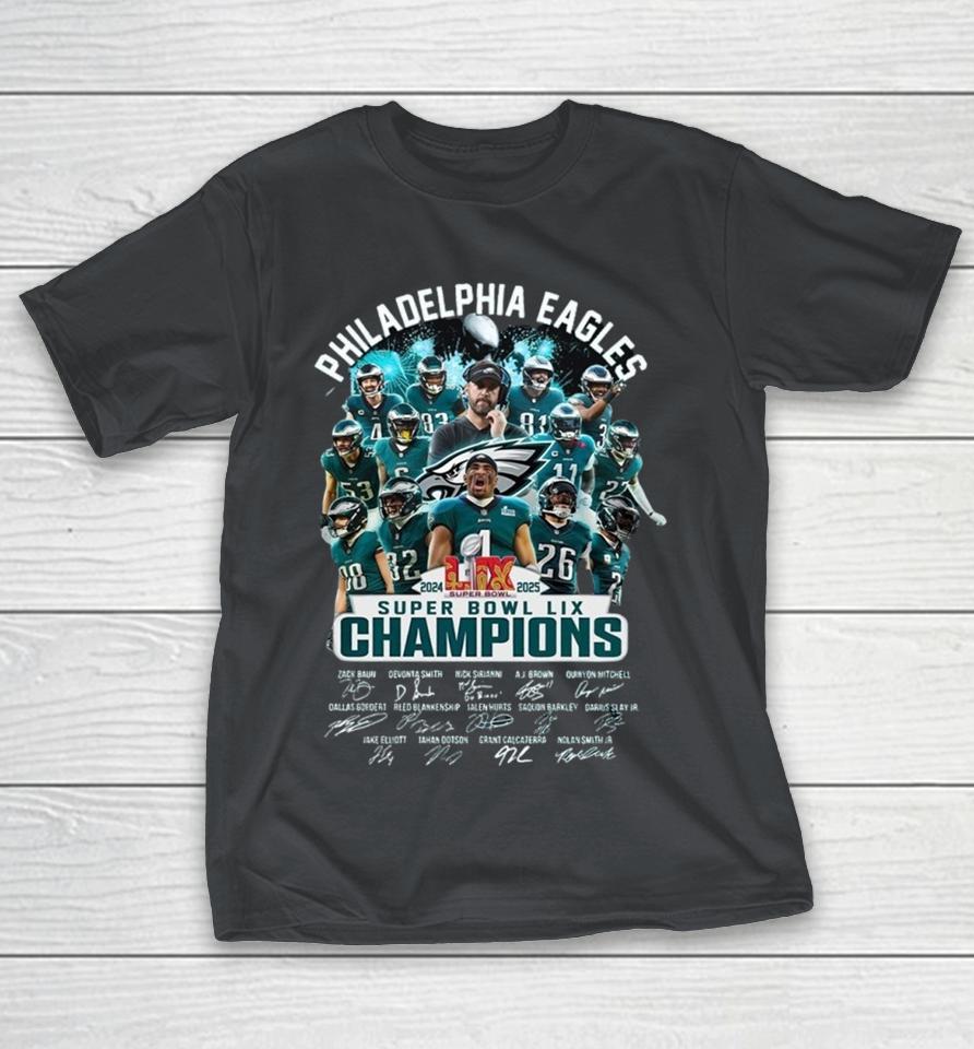 Philadelphia Eagles Super Bowl LIX 2025 Champions Shirts | WoopyTee