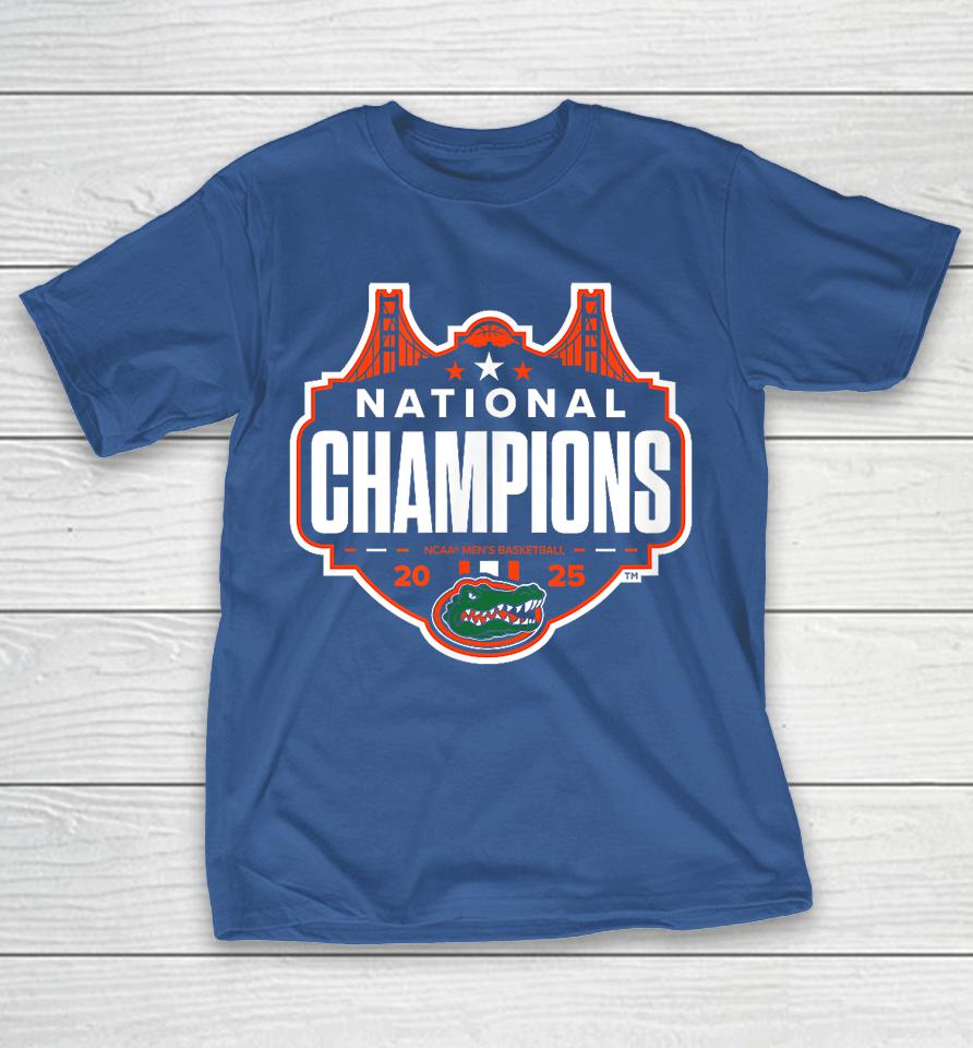 Florida Gators Basketball 2025 NCAA Champions Logo Shirts | WoopyTee