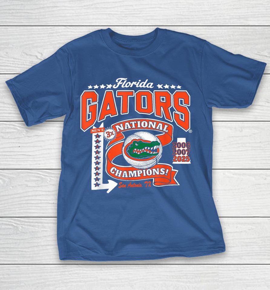 Florida Gators National Champs 2025 Men's Basketball Stars Shirts ...