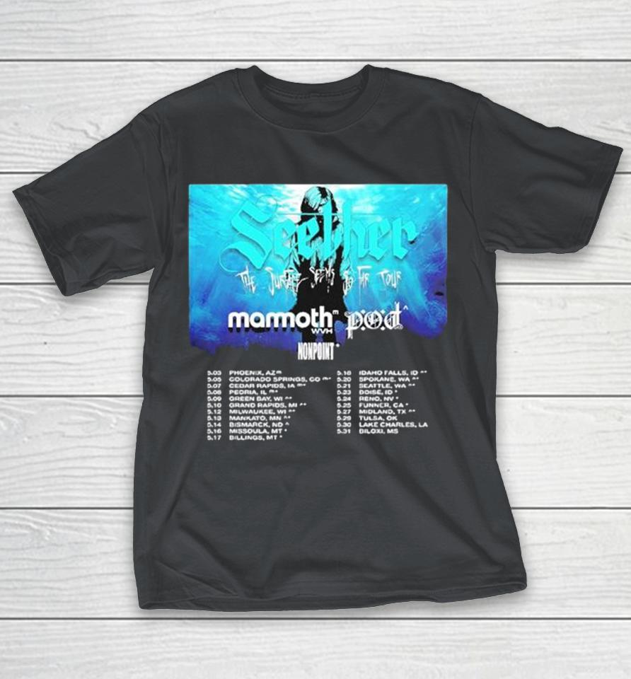 Seether The Surface Seems So Far Tour 2025 Dates Shirts | WoopyTee