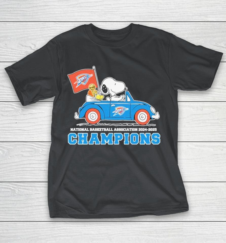 Snoopy And Woodstock The Peanuts Driving Car National Basketball ...