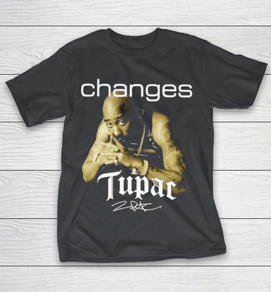 Tupac Shakur 2pac Changes Signature Shirts | WoopyTee