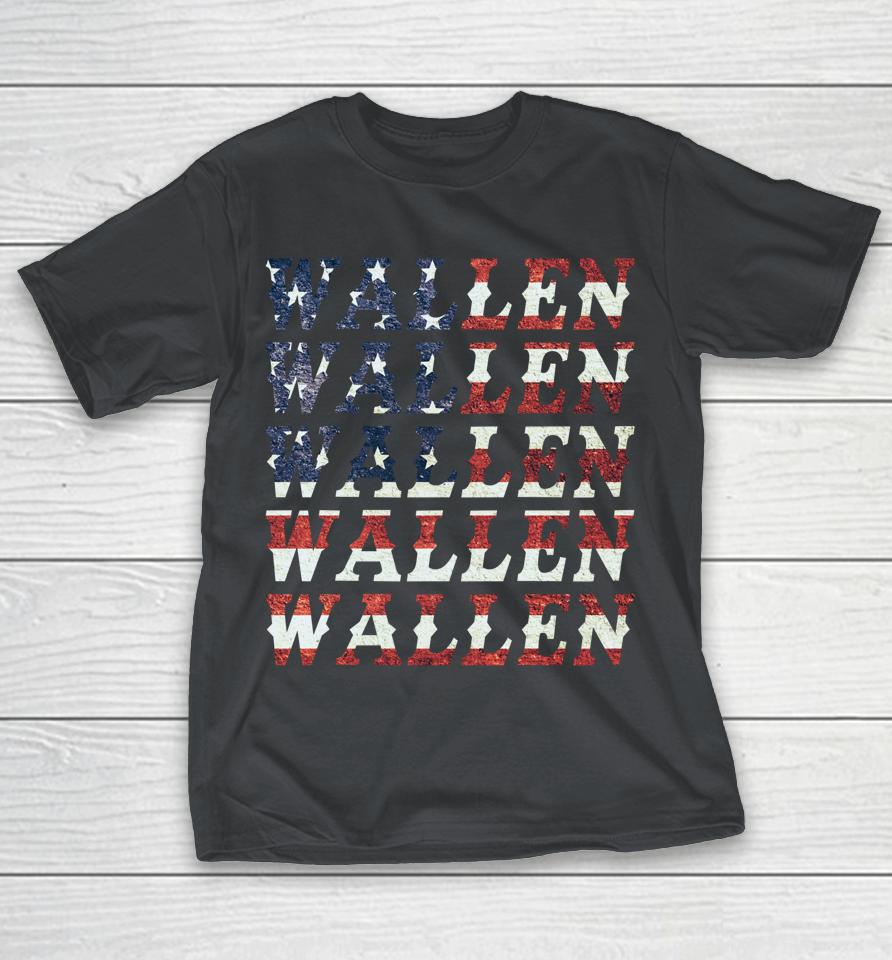 Wallen American Flag Shirts | WoopyTee