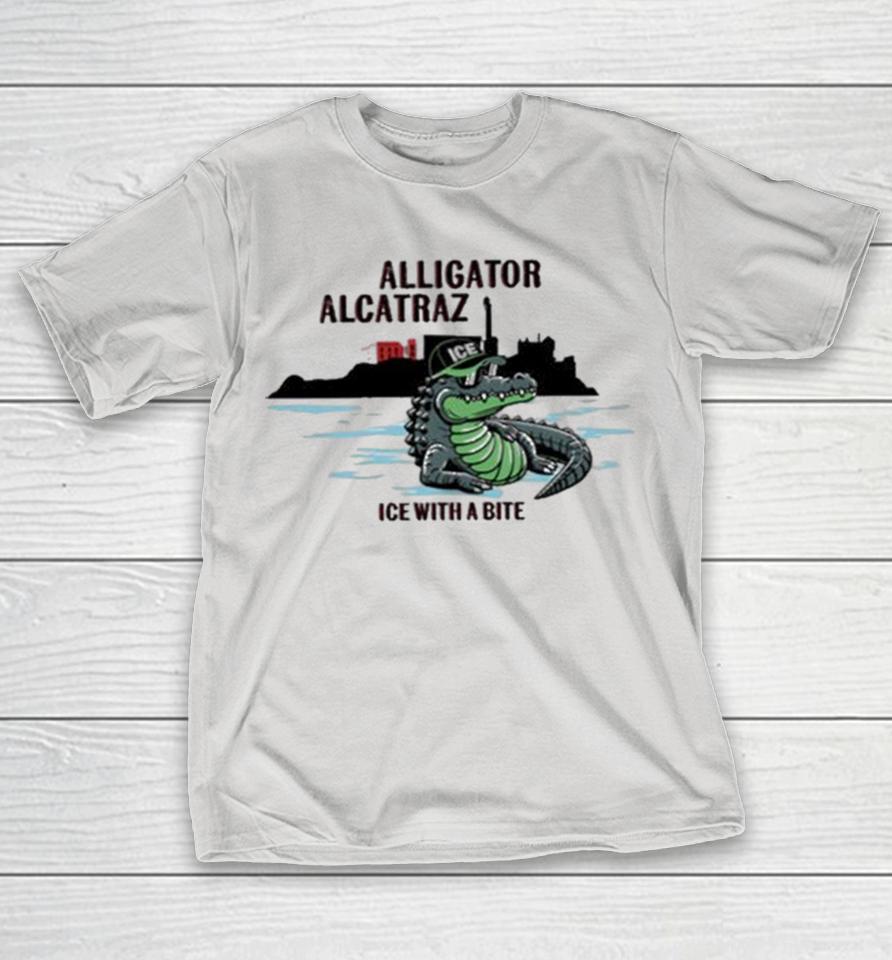 Alligator Alcatraz Ice With A Bite Gator Shirts | WoopyTee